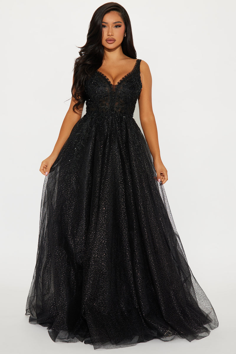 Enchanting Ball Gown - Black | Fashion Nova, Dresses | Fashion Nova
