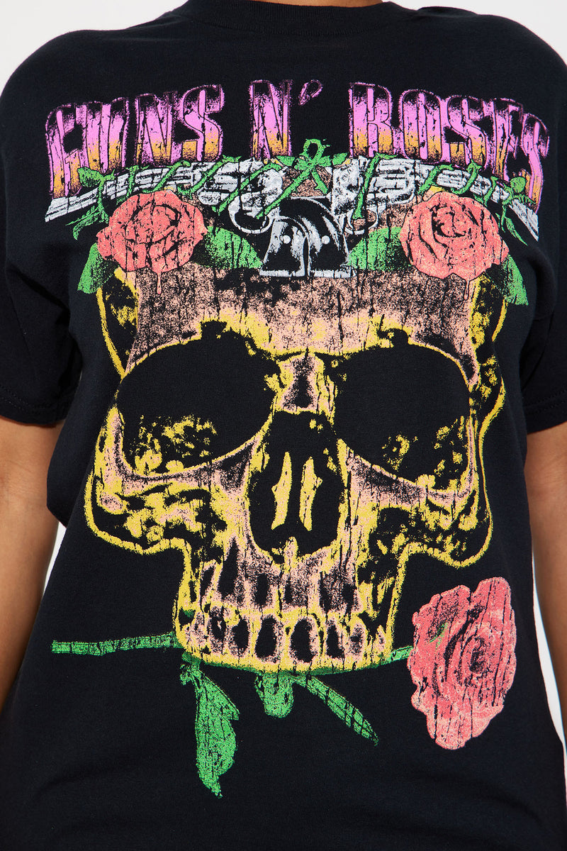 1991 Guns N' Roses Washed Tee - Black Wash | Fashion Nova, Screens Tops ...