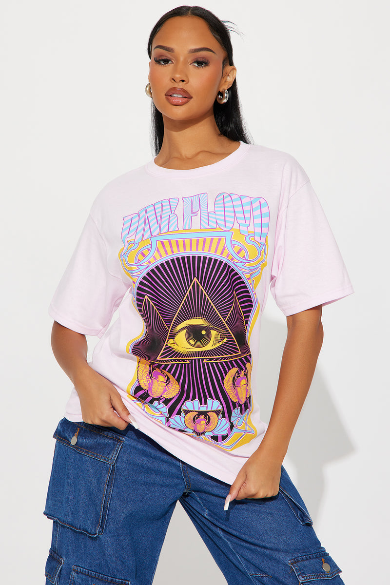 Pink Floyd Graphic T-Shirt - Pink | Fashion Nova, Screens Tops and ...