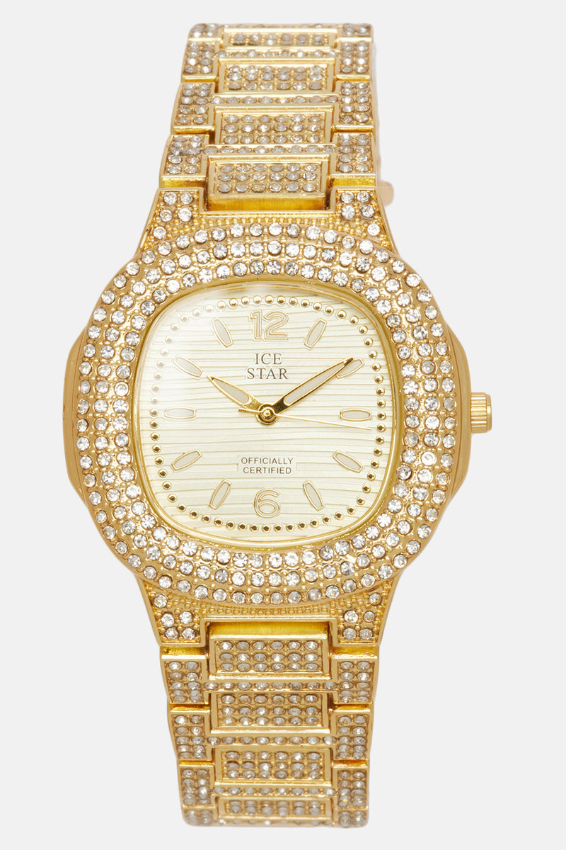Ice Me Out Watch - Gold | Fashion Nova, Jewelry | Fashion Nova