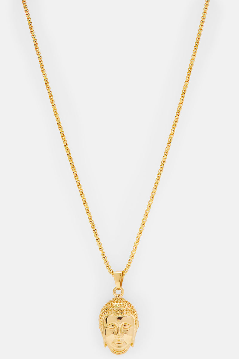 Sacred Buddha Chain Necklace - Gold | Fashion Nova, Mens Jewelry ...