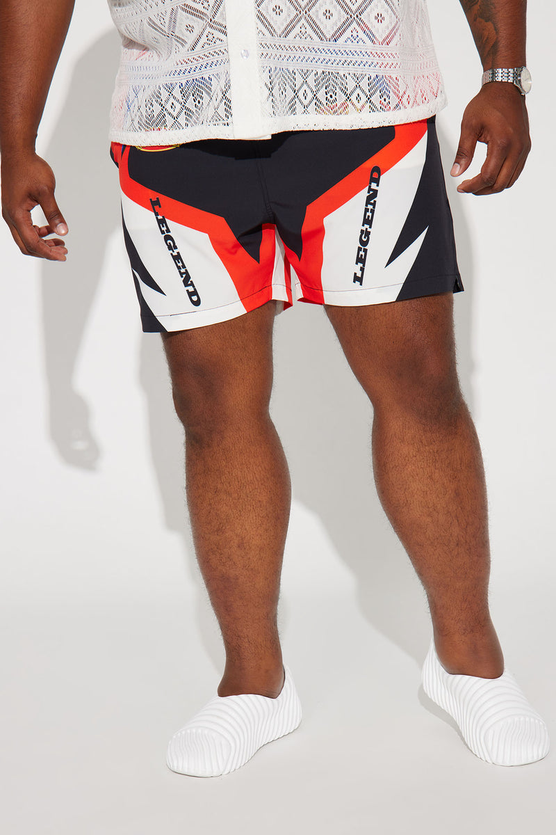 Legend Racing Swim Trunks - Blue/Black | Fashion Nova, Mens Swim ...