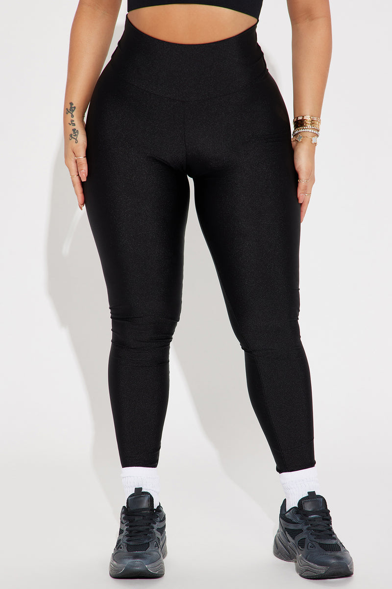 Brandy Ruched Back Legging - Black | Fashion Nova, Leggings | Fashion Nova