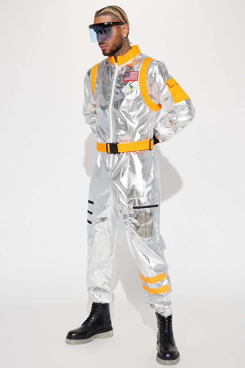 Spaceman 3 Piece Costume Set - Silver | Fashion Nova, Mens Costumes ...