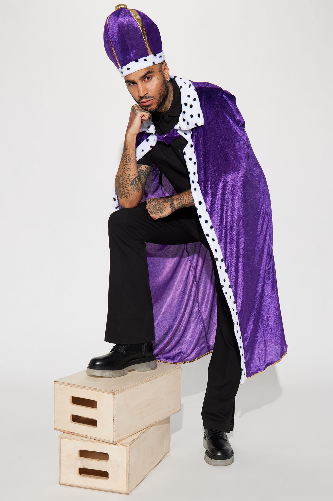 Purple Wizard Costume