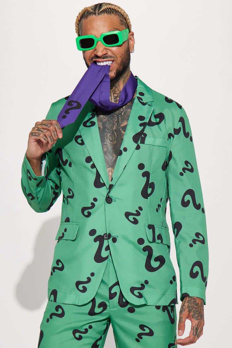 Riddler Costume For Men