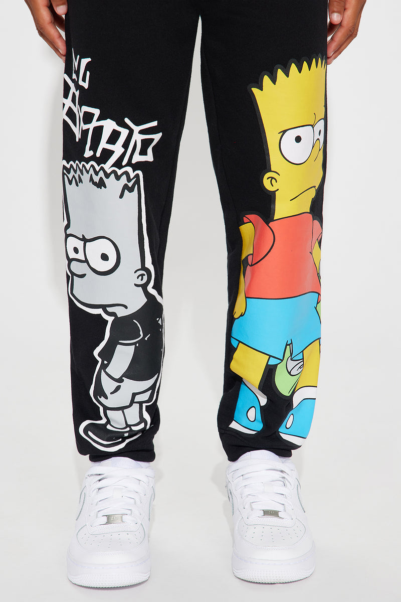 Mini Spray Paint Bart Jogger Set - Black | Fashion Nova, Kids Sets | Fashion Nova
