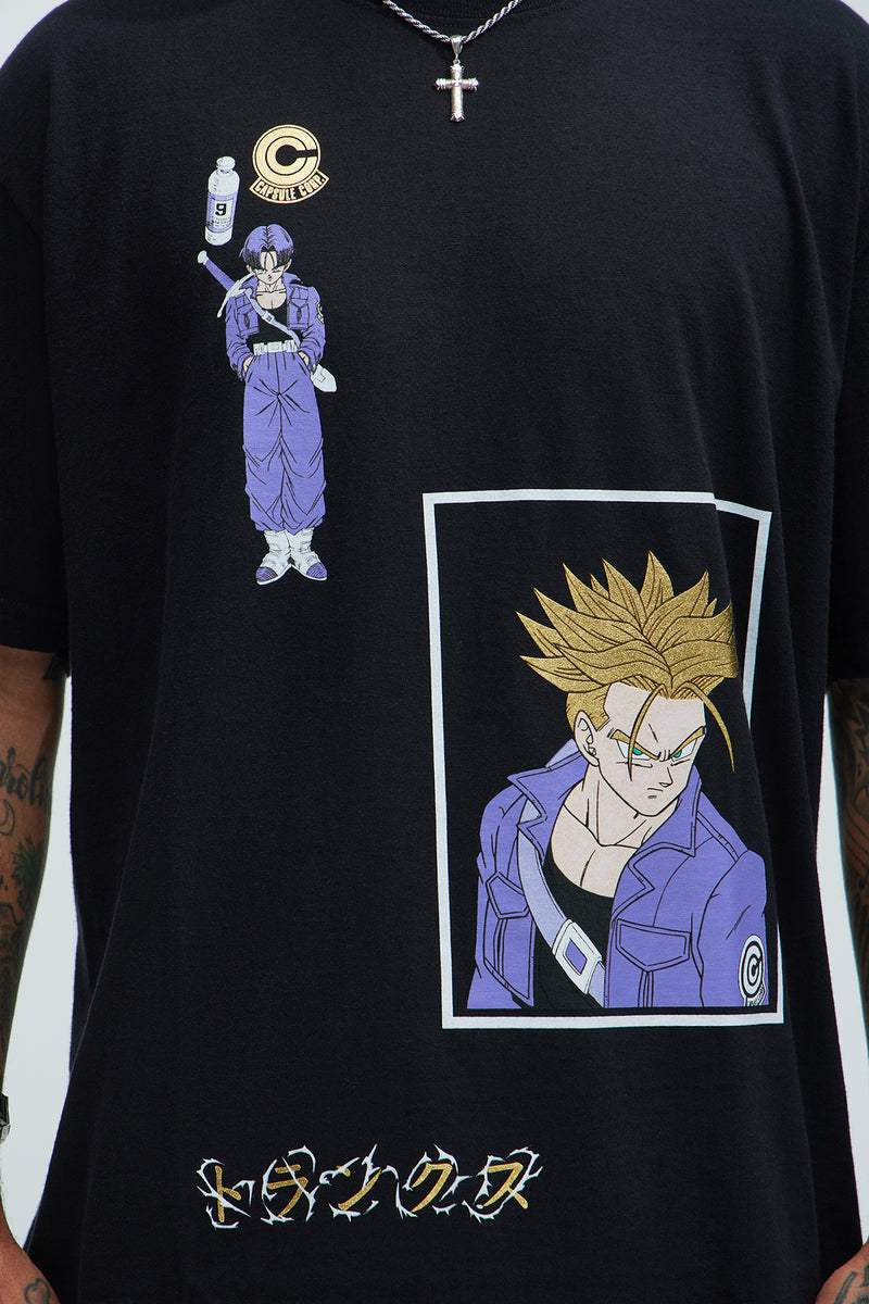 Dragon Ball Z Super Saiyan Trunks Short Sleeve Tee - Black | Fashion ...