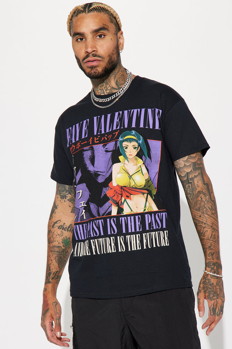 Cowboy Bebop Faye Valentine Short Sleeve Tee - Black | Fashion Nova ...