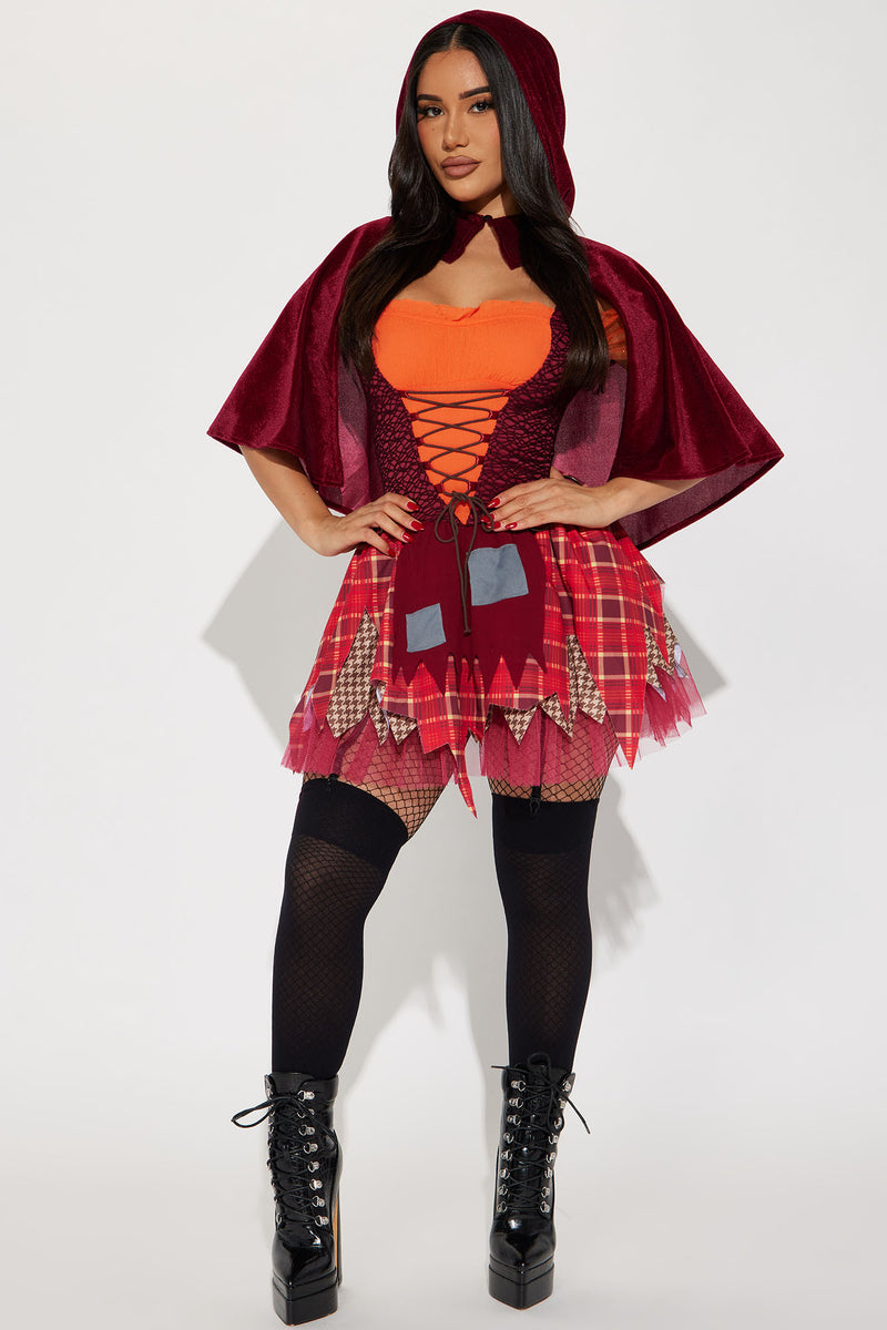 Silly Witch 2 Piece Costume Set Orange Combo Fashion Nova Costumes