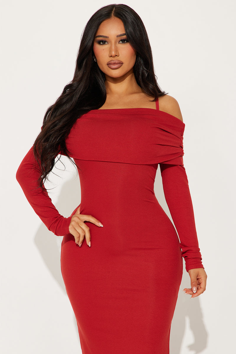 Breezy Days Maxi Dress - Wine | Fashion Nova, Dresses | Fashion Nova