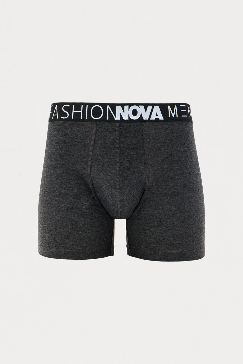 FN Boxer Brief - Charcoal | Fashion Nova, Mens Underwear | Fashion Nova