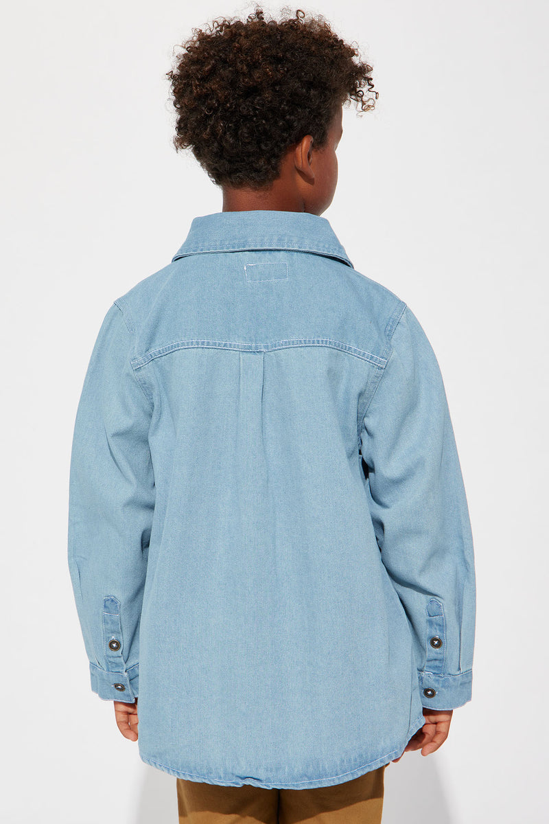 Mini Rip And Repair Denim Jacket - Light Wash | Fashion Nova, Kids ...
