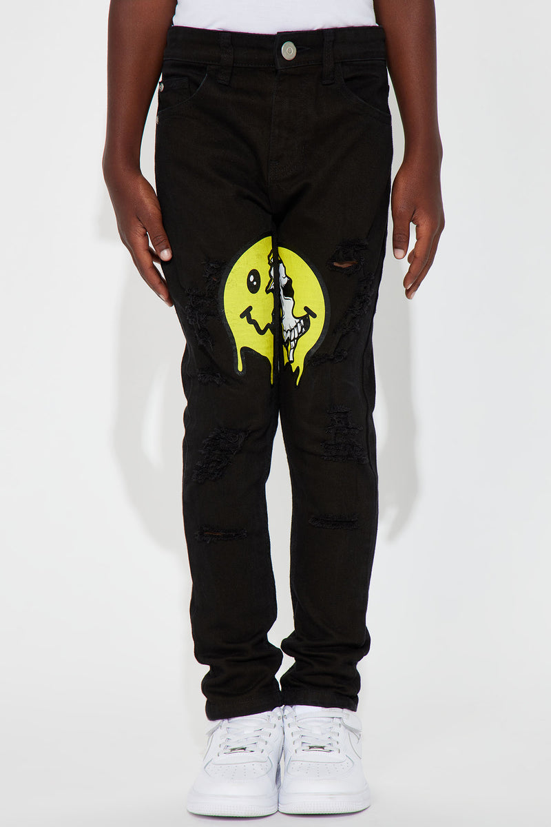 Mini Face It Denim Jeans - Black | Fashion Nova, Kids Pants & Jeans ...