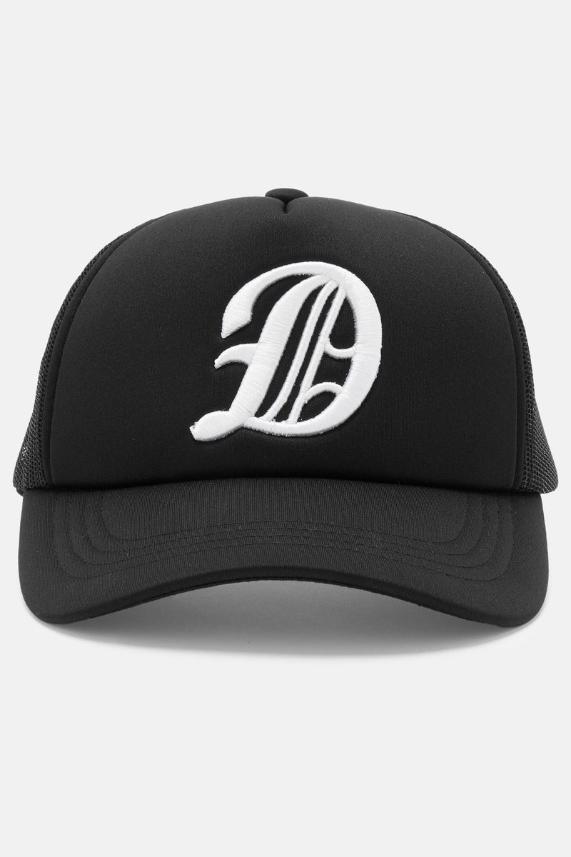 Detroit Trucker Hat - Black | Fashion Nova, Mens Accessories | Fashion Nova