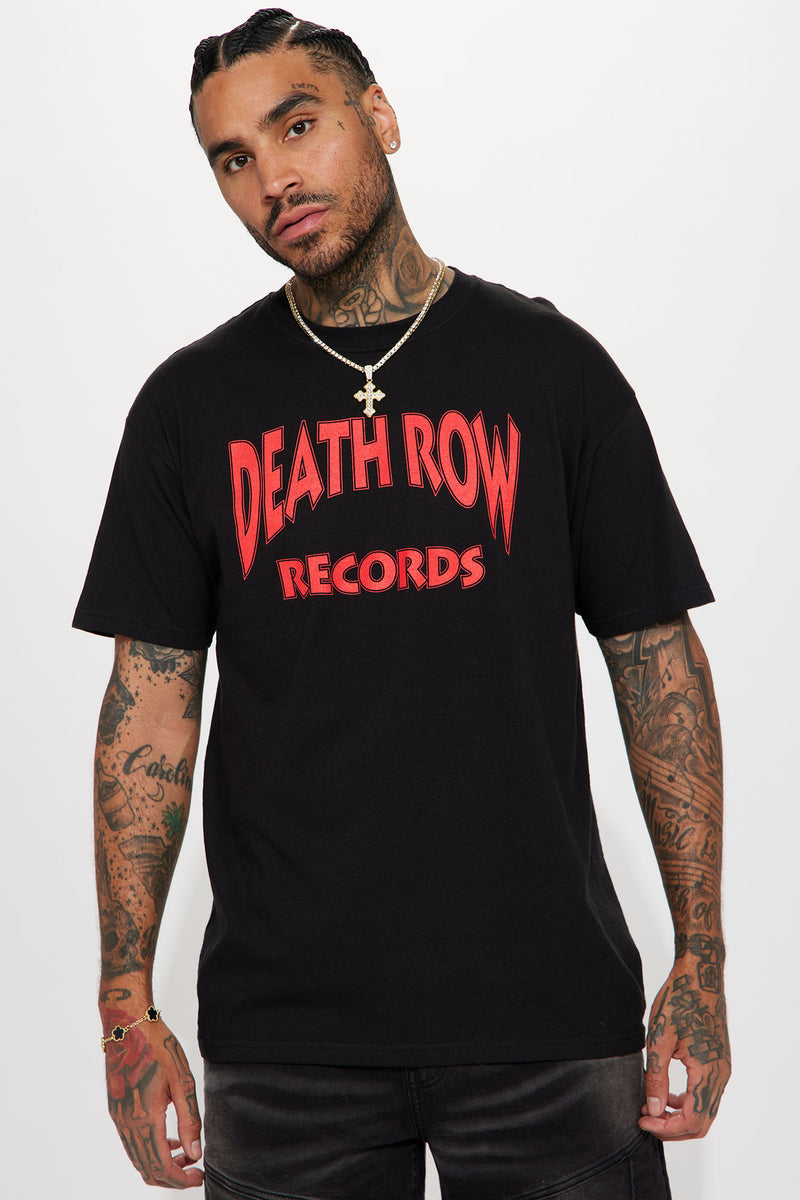 Death Row Records Hits Short Sleeve Tee - Black | Fashion Nova, Mens ...