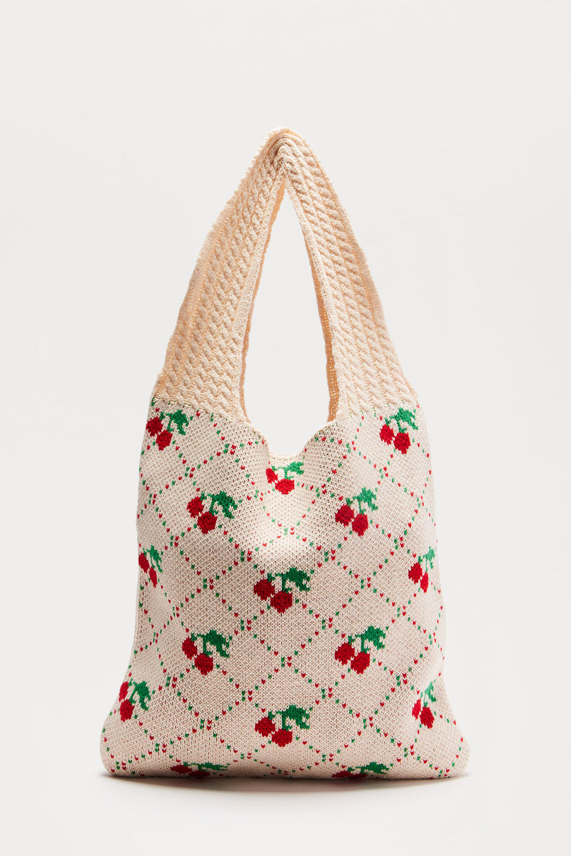 Cherry Picking Tote Bag - Red/combo | Fashion Nova, Handbags | Fashion Nova