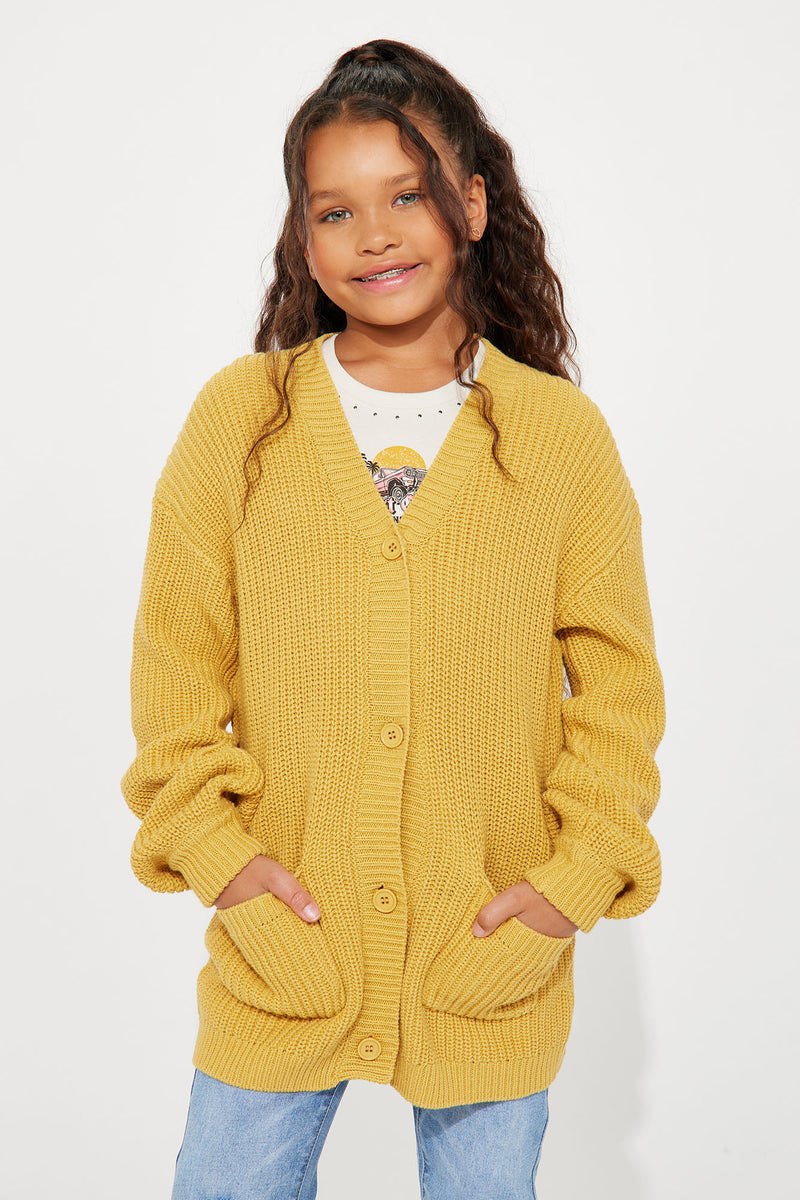 Mini Be My Best Friend Cardigan - Gold | Fashion Nova, Kids Sweaters ...