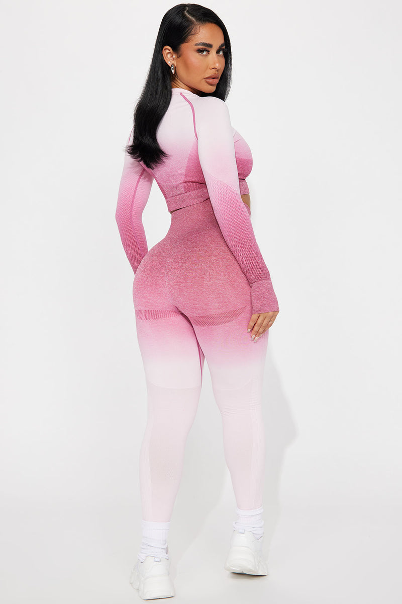My Way Ombre Active Set - Pink | Fashion Nova, Nova Sport Sets ...