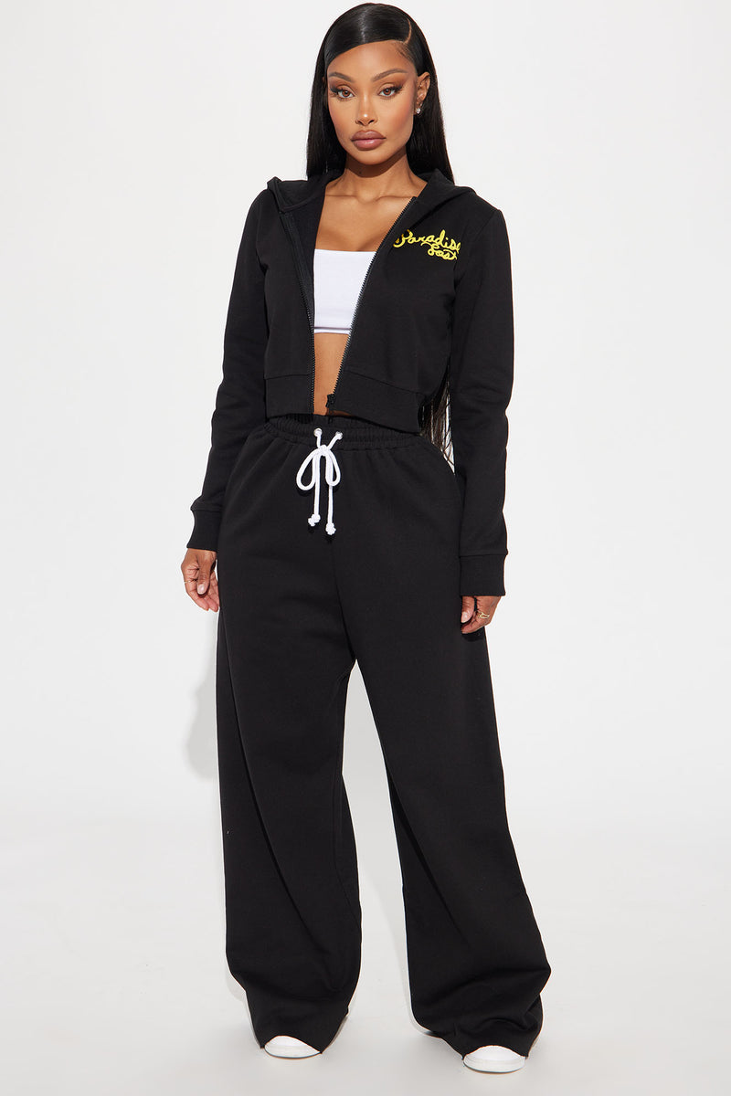 Panther Paradise Lost Zip Front Hoodie - Black | Fashion Nova, Screens Tops and Bottoms ...