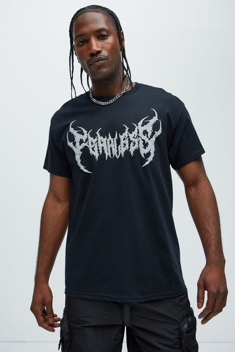 Fearless Redeemer Short Sleeve Tee - Black | Fashion Nova, Mens Graphic ...