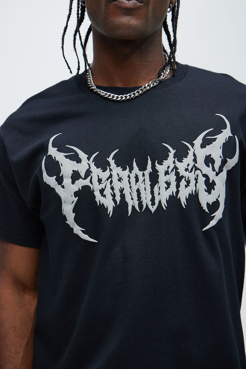Fearless Redeemer Short Sleeve Tee - Black | Fashion Nova, Mens Graphic ...