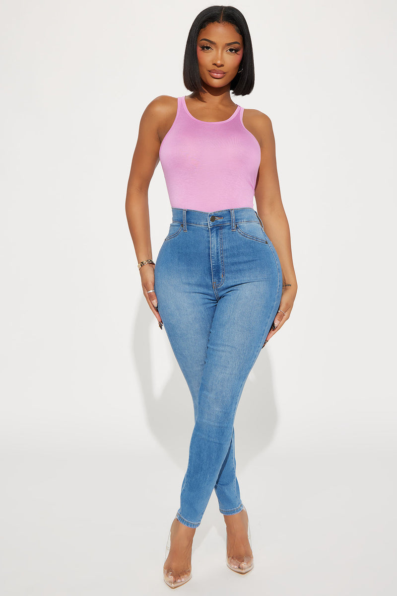 Kennedy Tank Top Pink Fashion Nova Basic Tops And Bodysuits Fashion Nova