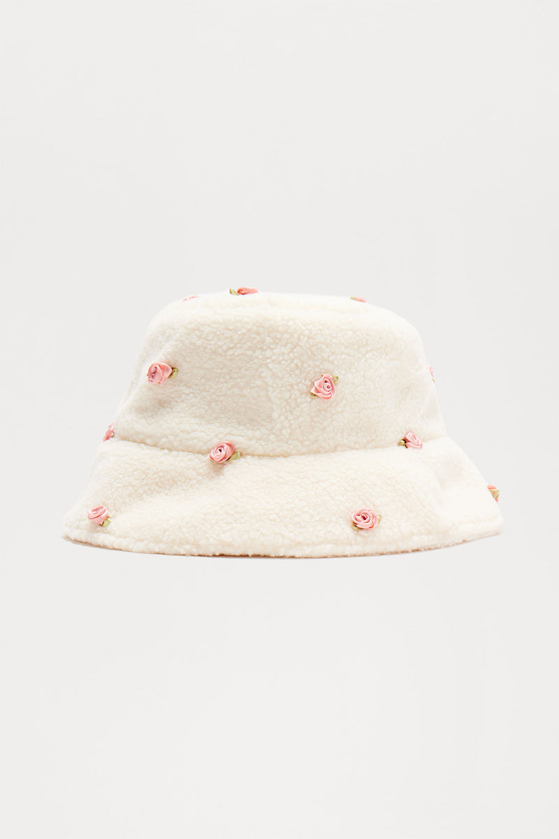 Pink Rose Bucket Hat - White/Pink | Fashion Nova, Accessories | Fashion ...