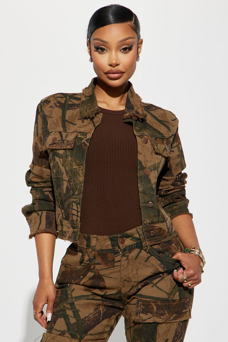 In The Wild Camo Trucker Jacket - Camouflage | Fashion Nova, Jackets ...