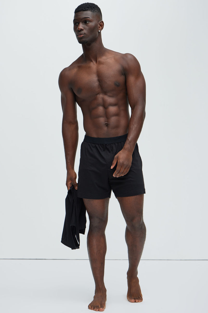 Essential Modal Boxer - Black | Fashion Nova, Mens Underwear | Fashion Nova