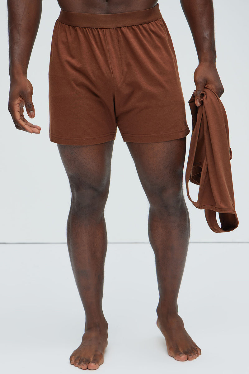 Essential Modal Boxer - Brown | Fashion Nova, Mens Underwear | Fashion Nova
