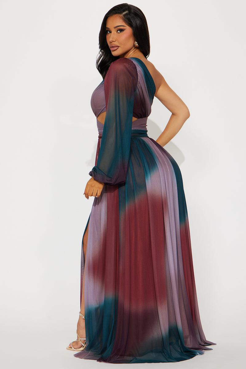Ashton Pleated Mesh Maxi Dress - Multi Color | Fashion Nova, Dresses ...