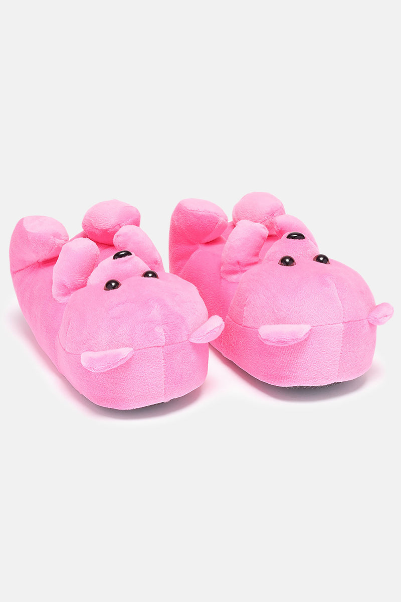 Mini Plush Teddy Bear Slippers - Pink | Fashion Nova, Kids Shoes ...