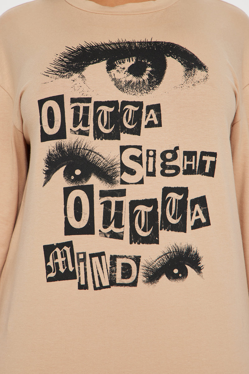 Outta Sight Outta Mind Biker Short Set - Taupe | Fashion Nova, Matching ...