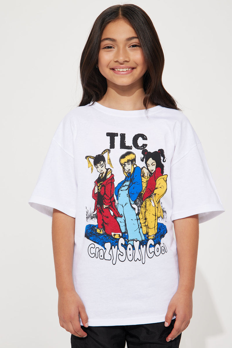 Mini TLC Cartoon Graphic Short Sleeve Tee - Off White | Fashion Nova ...