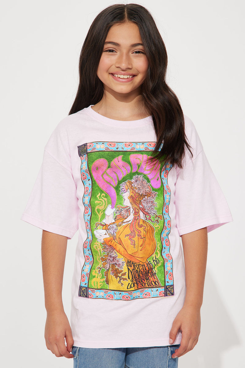 Mini Pink Floyd In London Short Sleeve Tee - Pink | Fashion Nova, Kids ...