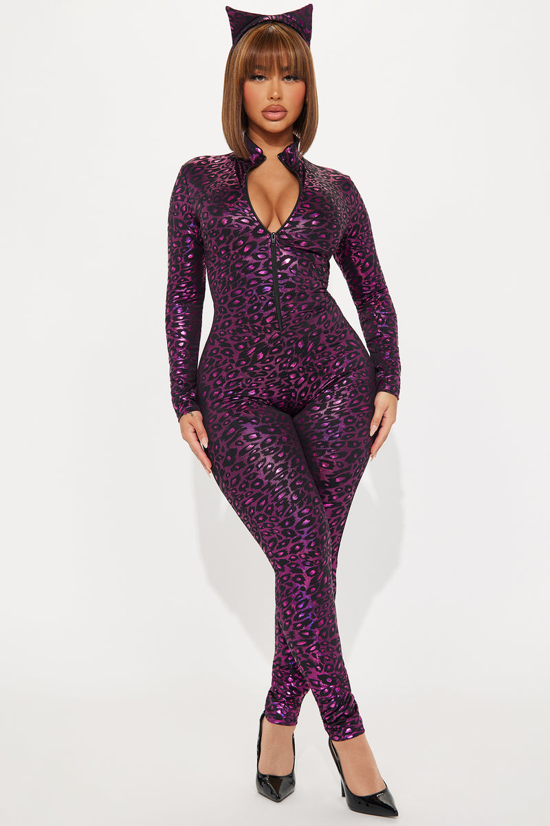On The Wild Side Leopard 2 Piece Costume Set - Pink/combo | Fashion ...