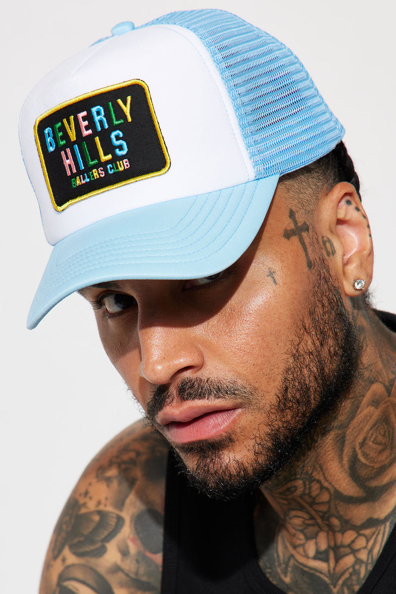 Beverly Hills Ballers Club Snapback Hat - Blue | Fashion Nova, Mens ...