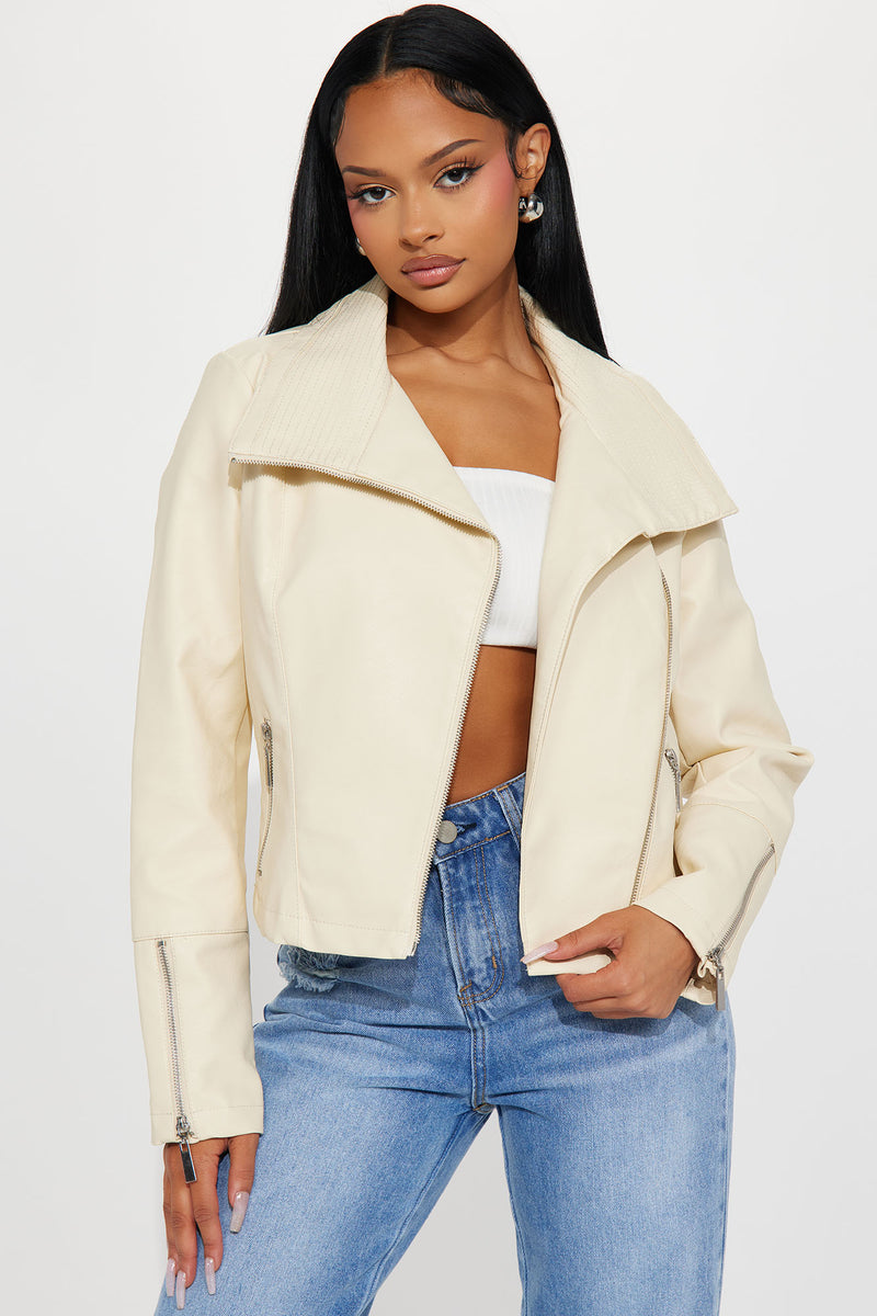Solo Rider Moto Jacket - Sand | Fashion Nova, Jackets & Coats | Fashion ...