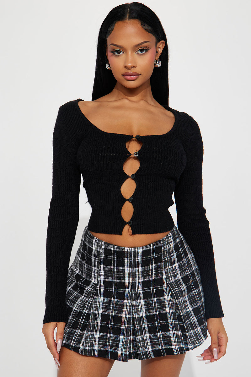 Keep Away Sweater - Black | Fashion Nova, Sweaters | Fashion Nova