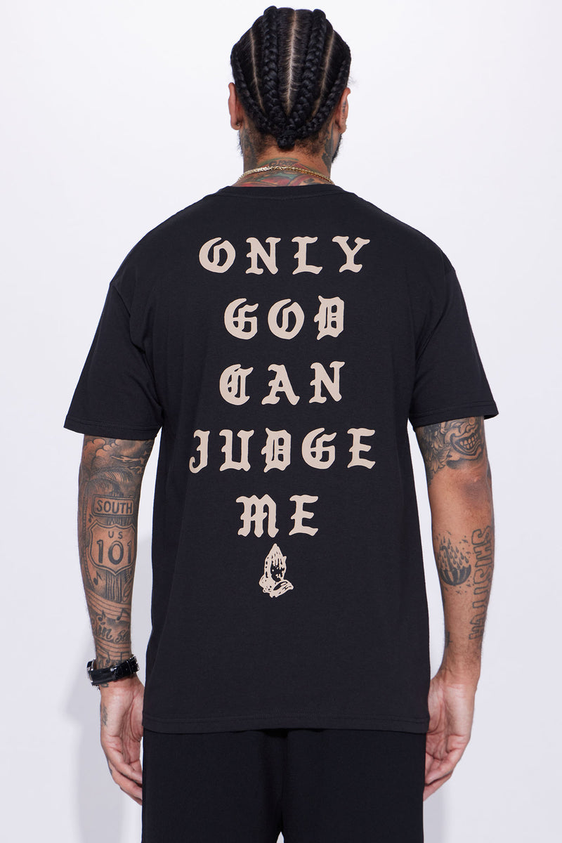 Only Judge Short Sleeve Tee - Black | Fashion Nova, Mens Graphic Tees ...