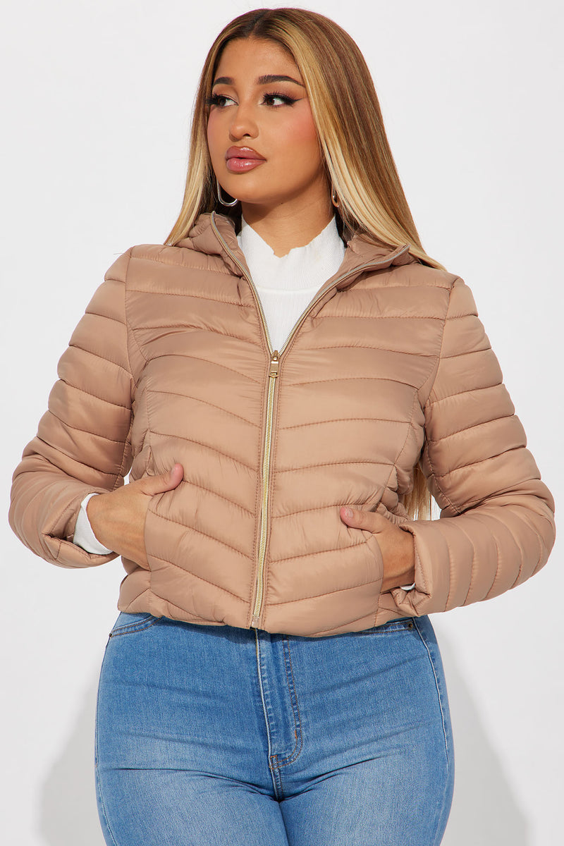 Cold Times Puffer Jacket - Mocha | Fashion Nova, Jackets & Coats ...