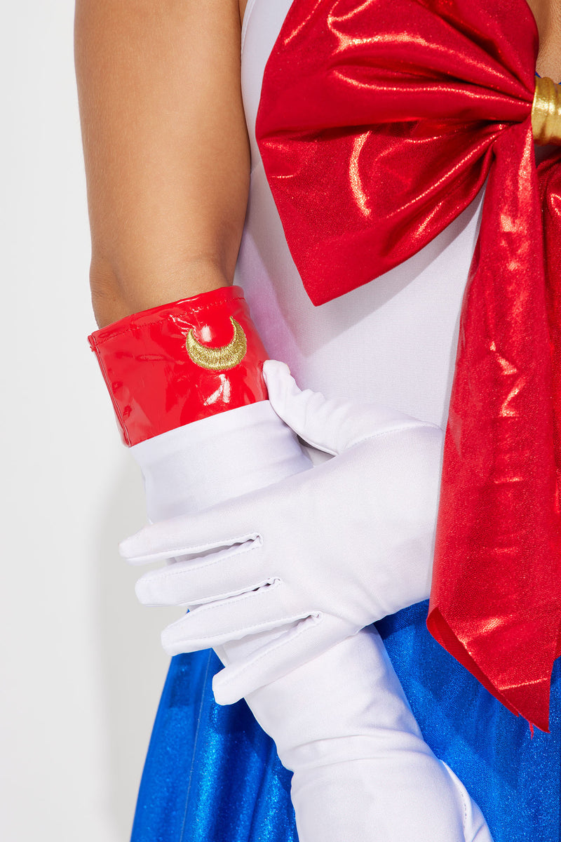 Moon Power Princess 5 Piece Costume Set - White/combo | Fashion Nova ...