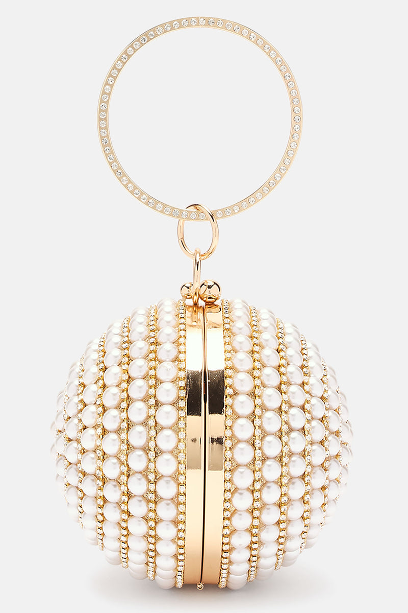 Make It Shine Sphere Clutch - Gold/combo | Fashion Nova, Handbags ...