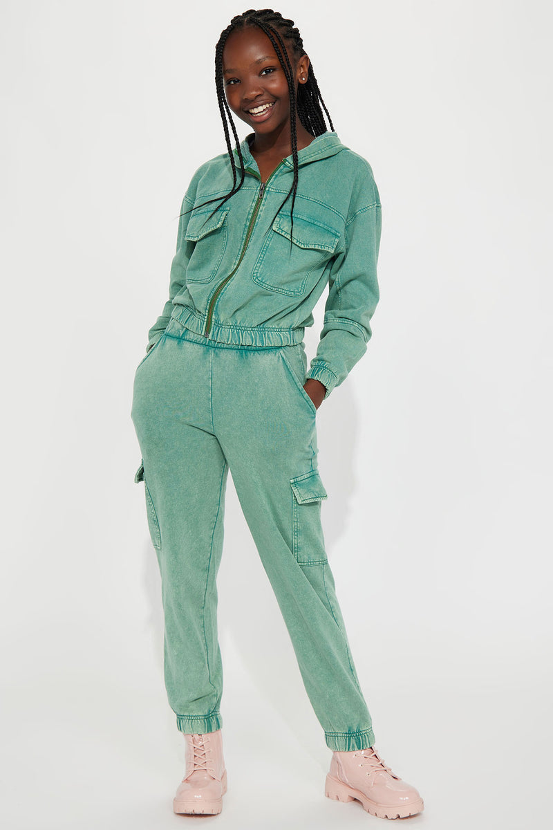 Mini Fiona Fleece Jogger - Green | Fashion Nova, Kids Pants & Jeans ...