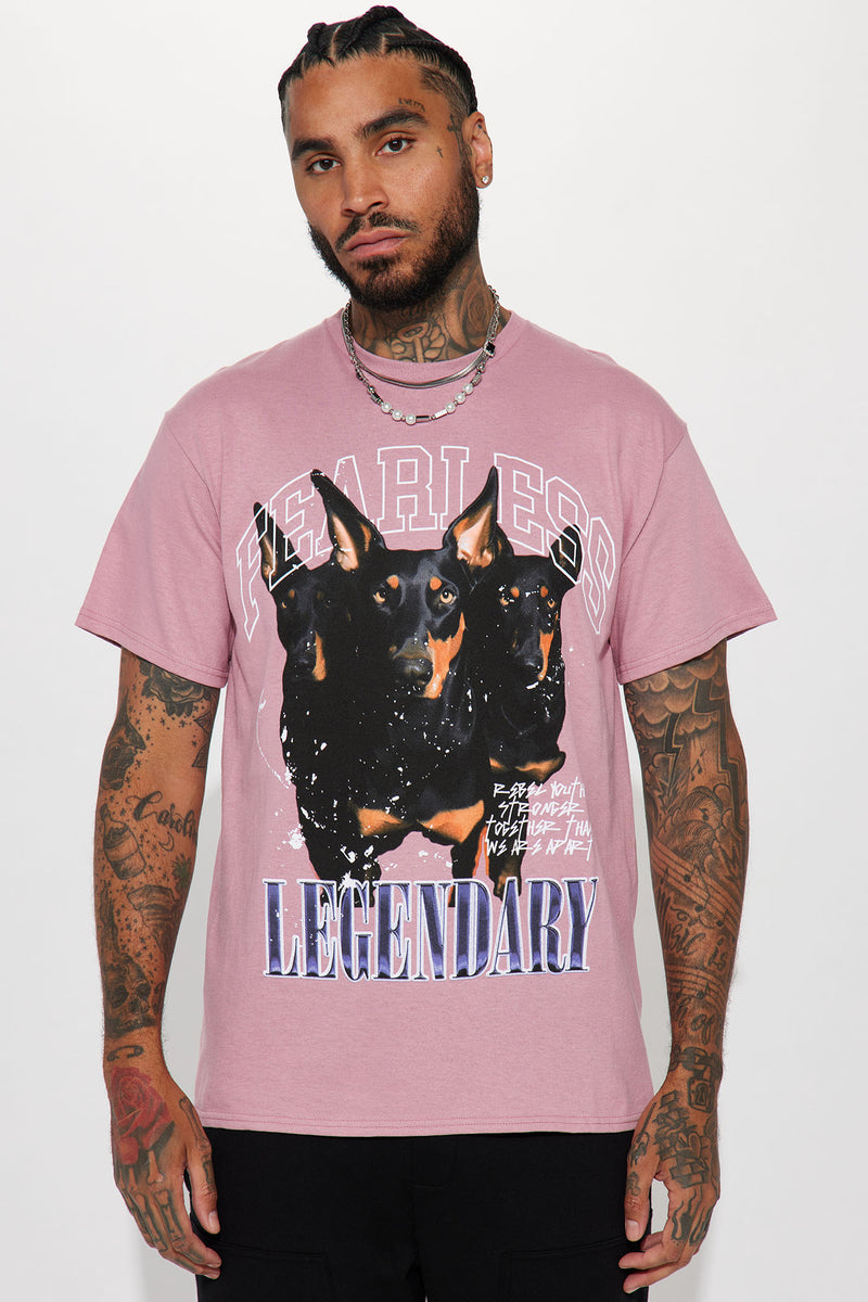 Legendary Squad Short Sleeve Tee - Mauve | Fashion Nova, Mens Graphic ...