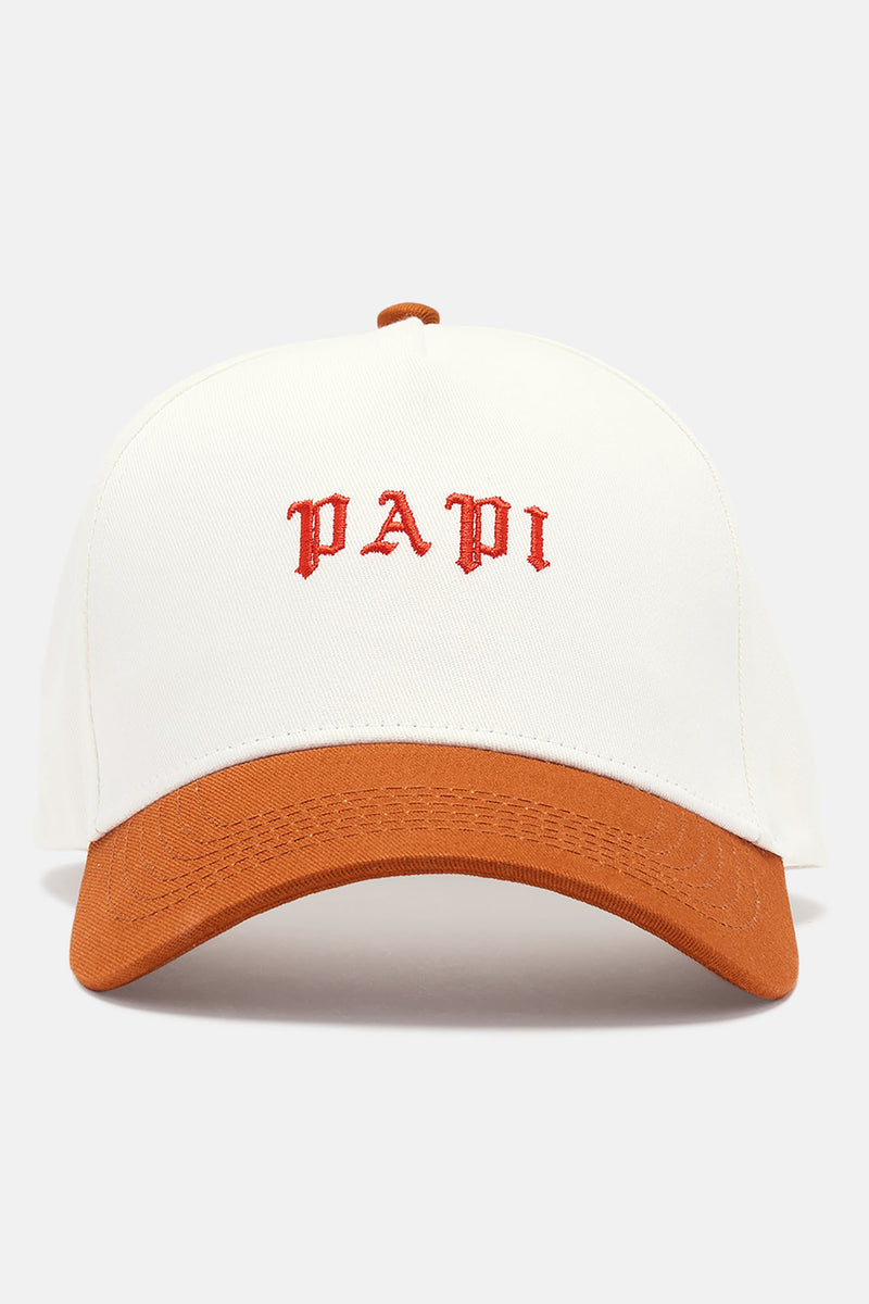 Papi Snapback Hat - White/combo | Fashion Nova, Mens Accessories ...