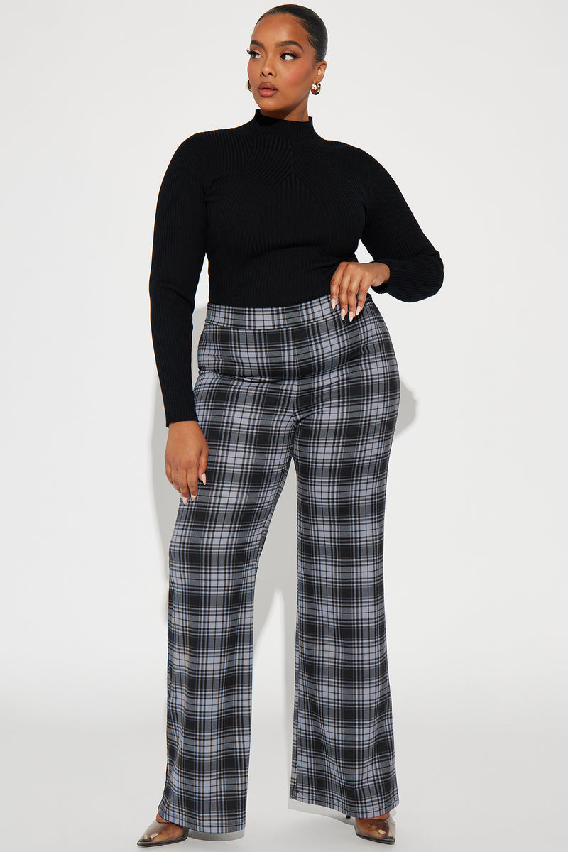 Jahia Flare Pants Greycombo Fashion Nova Pants Fashion Nova