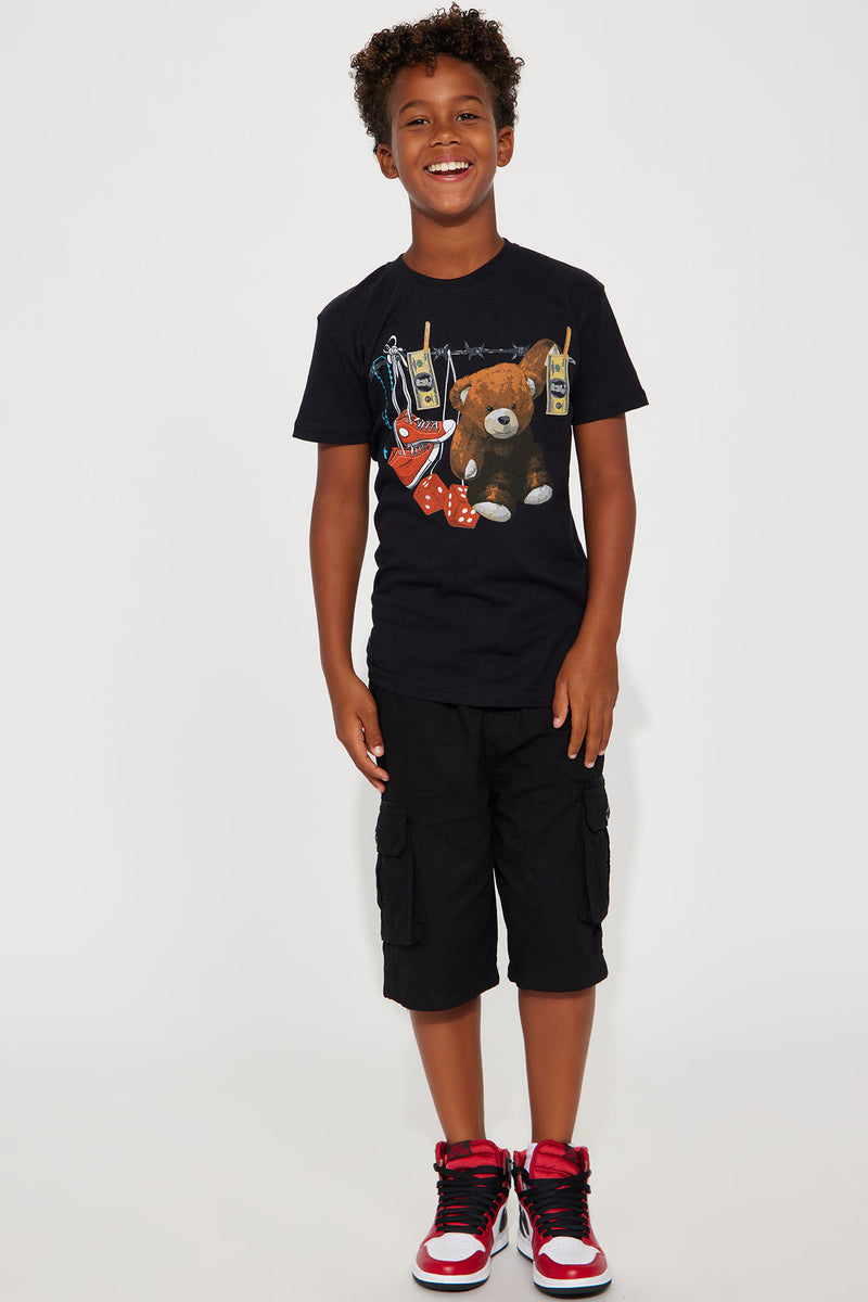 Mini What A Time To Be Outside Short Sleeve Tee - Black | Fashion Nova ...