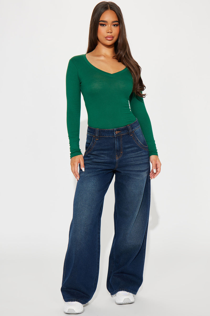 Elana Ribbed Top Hunter Fashion Nova Basic Tops And Bodysuits